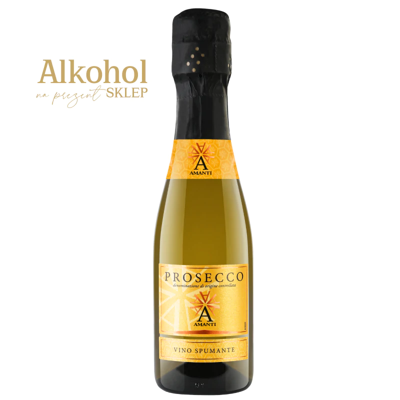 PROSECCO AMANTI 200ML - mini prosecco w sam raz na wieczór panieński
