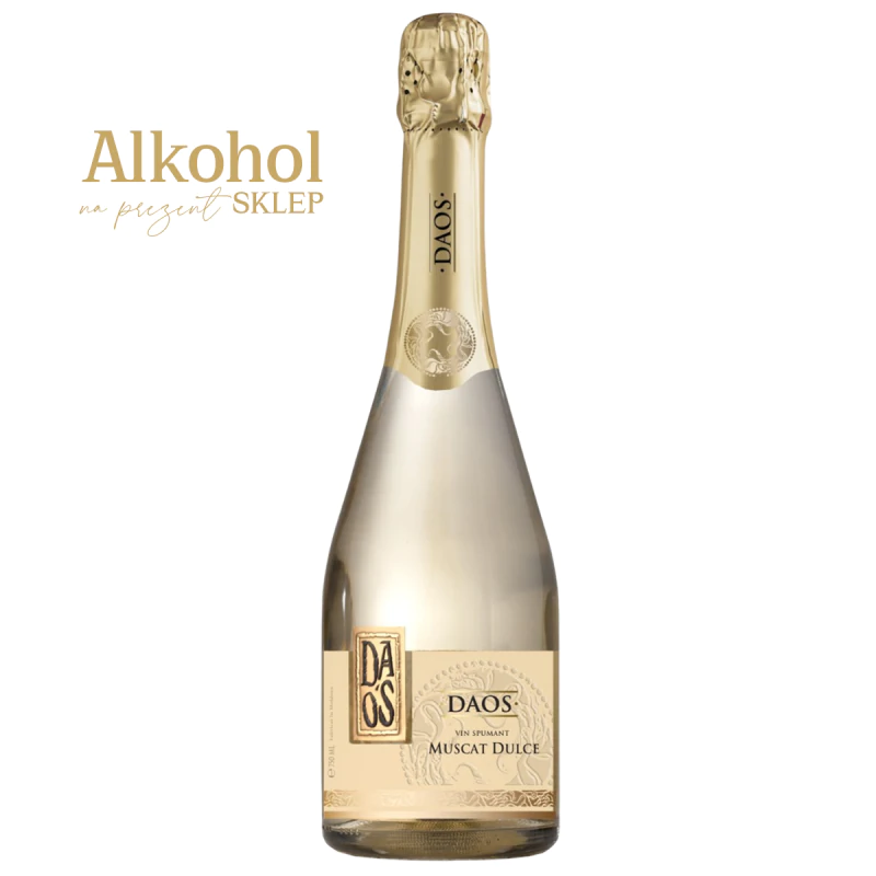 WINO MUSUJĄCE DAOS SPARKLING MUSCAT 0.75L